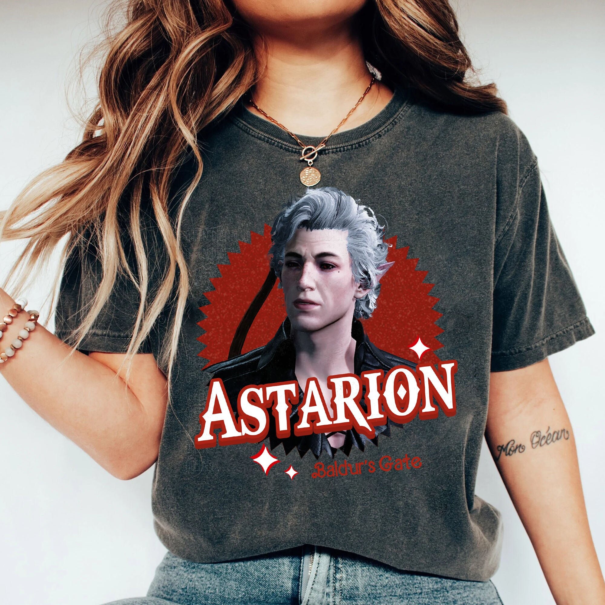 Astarion Baldurs Gate 3 T-shirt Astarion Rogue Tee Video - Etsy