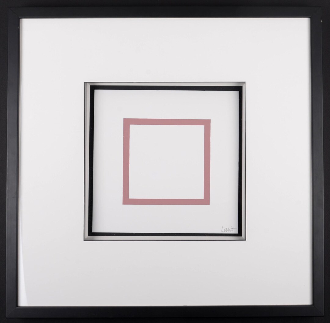 Sol Lewitt – "five Geometric Figures in Five Colors, Plate #4", 1986 ...