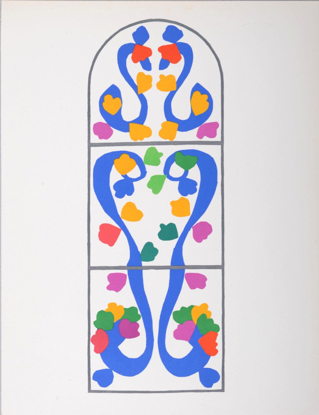 Henri Matisse – "vigne", 1958 – Original Lithograph From Verve ...
