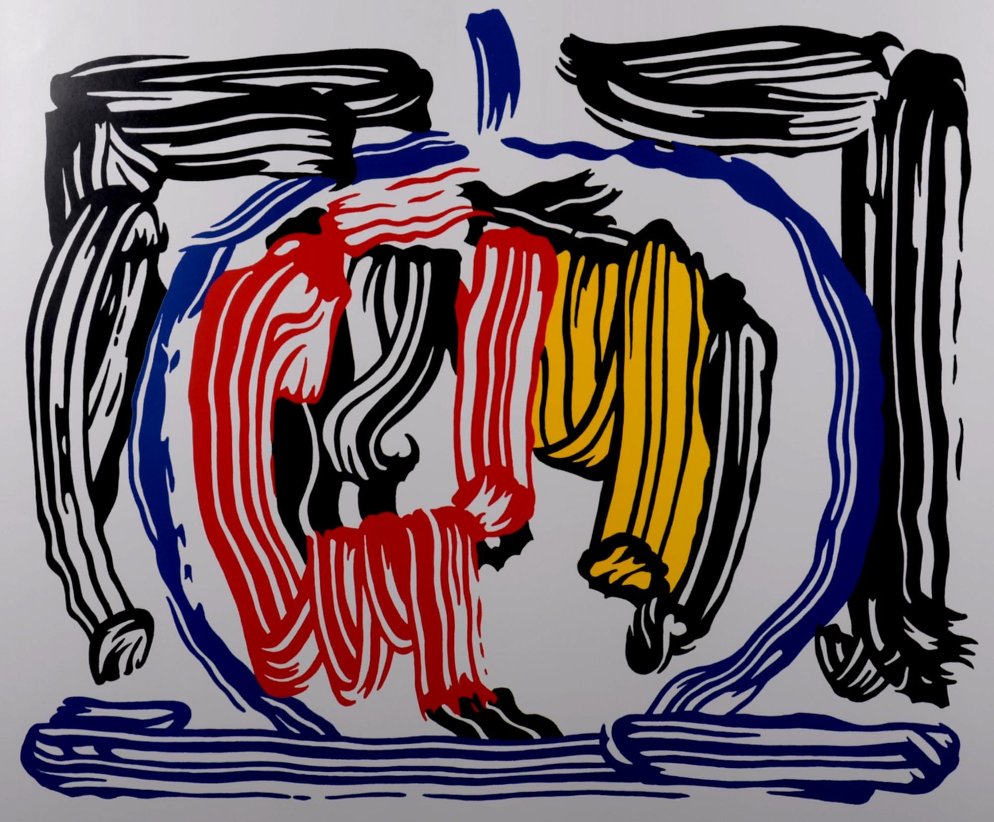 Roy Lichtenstein Brushstroke Still Life Offset Lithograph - 1983 Daniel ...