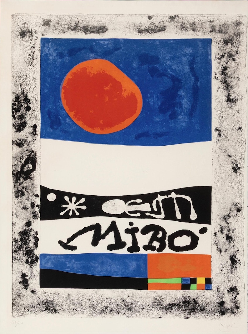 Joan Miró (1893–1983) Exposition D'œuvres Récentes, 1953 – Original ...