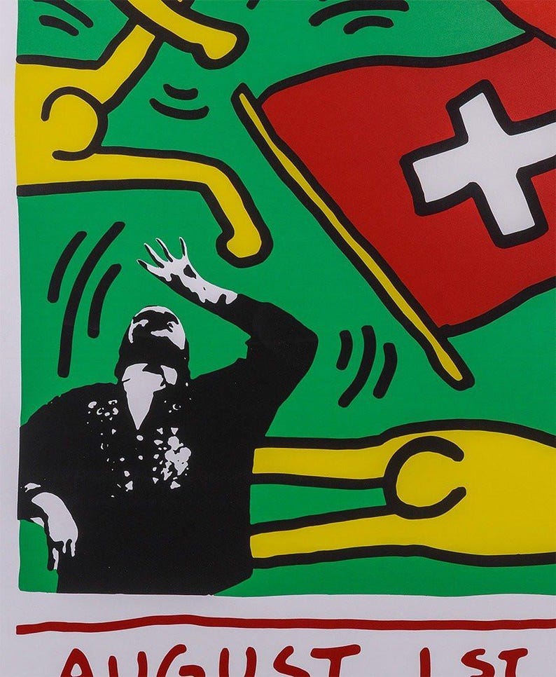 Keith Haring - Pop Art Original Poster - Keith Haring Original ...