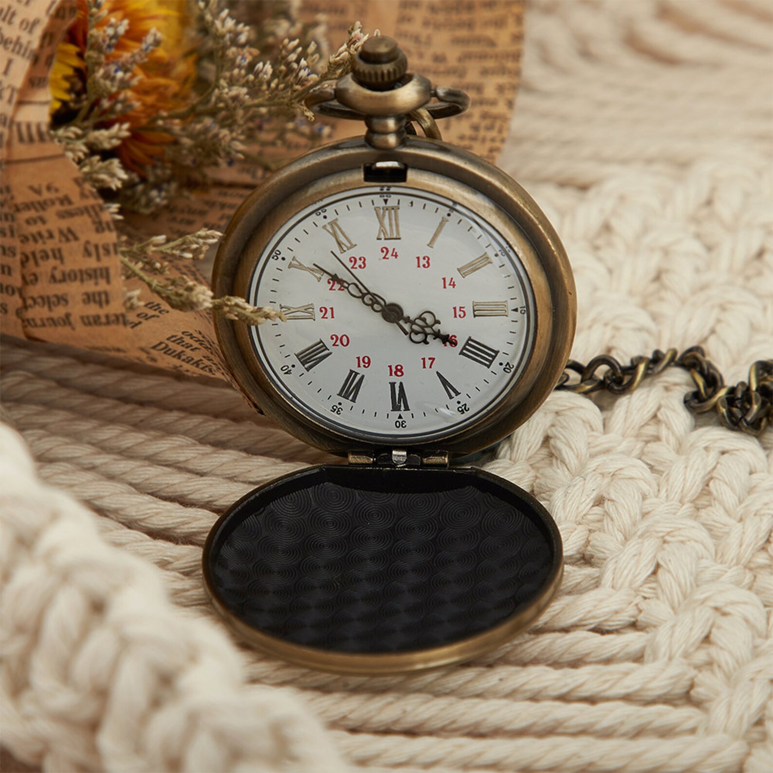 Custom Engraved Pocket Watch: Personalized Stainless Steel Gift - Etsy