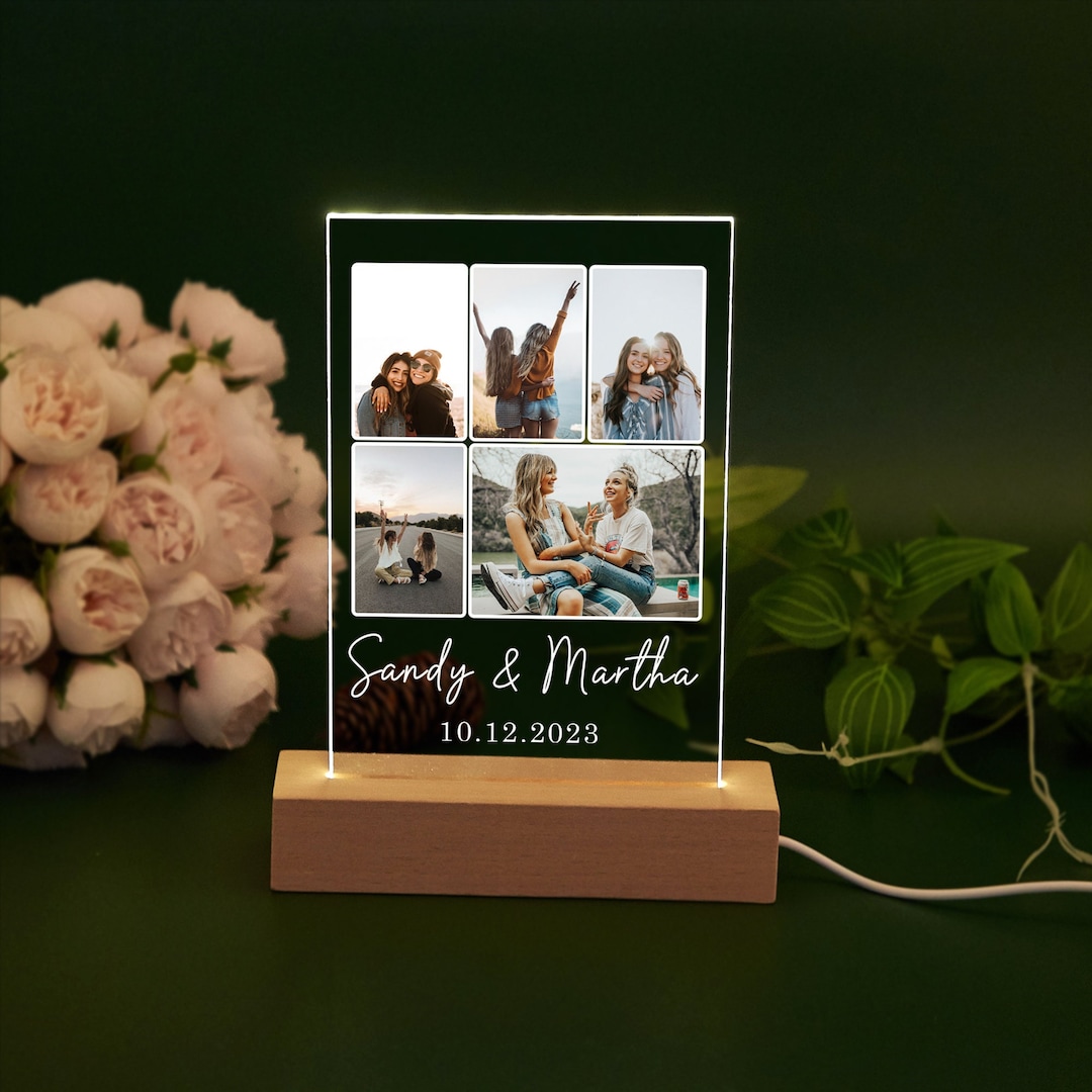 Personalized Photo Night Light,picture Led Light,romantic Gift for Wife ...
