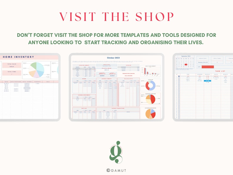 Google Sheets Task List Tracker: Simple Productivity Planner (digital ...