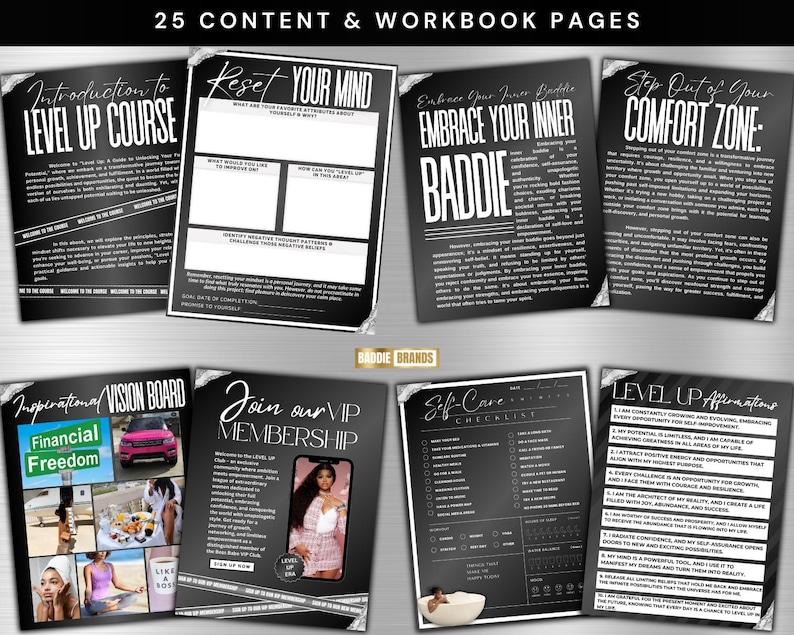 25-page Level up Guide Ebook Template: PLR, Resell Rights (digital ...