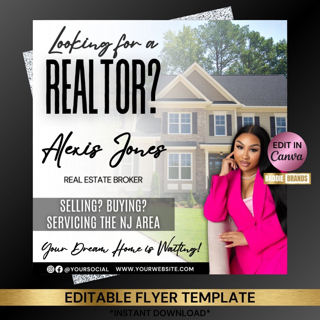 Realtor Flyer, Buying or Selling Flyer, Real Estate Flyer, Homeowner ...