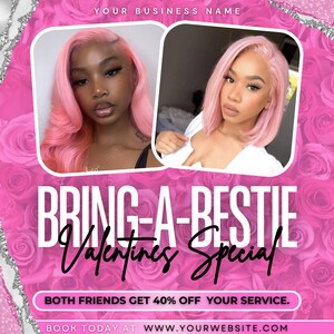 Bring a Friend Sale Flyer, Bestfriend Deal, Book Now Flyer, Booking ...