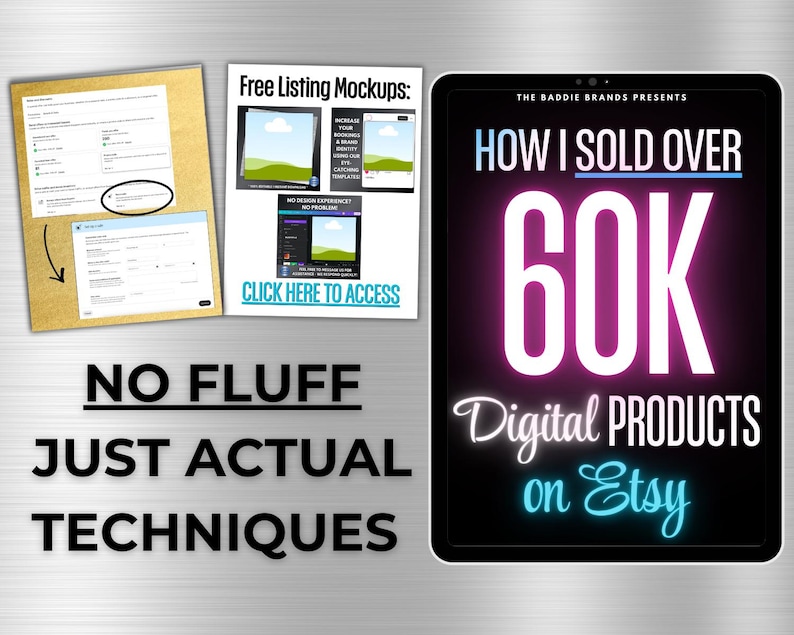 How I Sold 62K Digital Products on Etsy | Digital Product Ebook ...