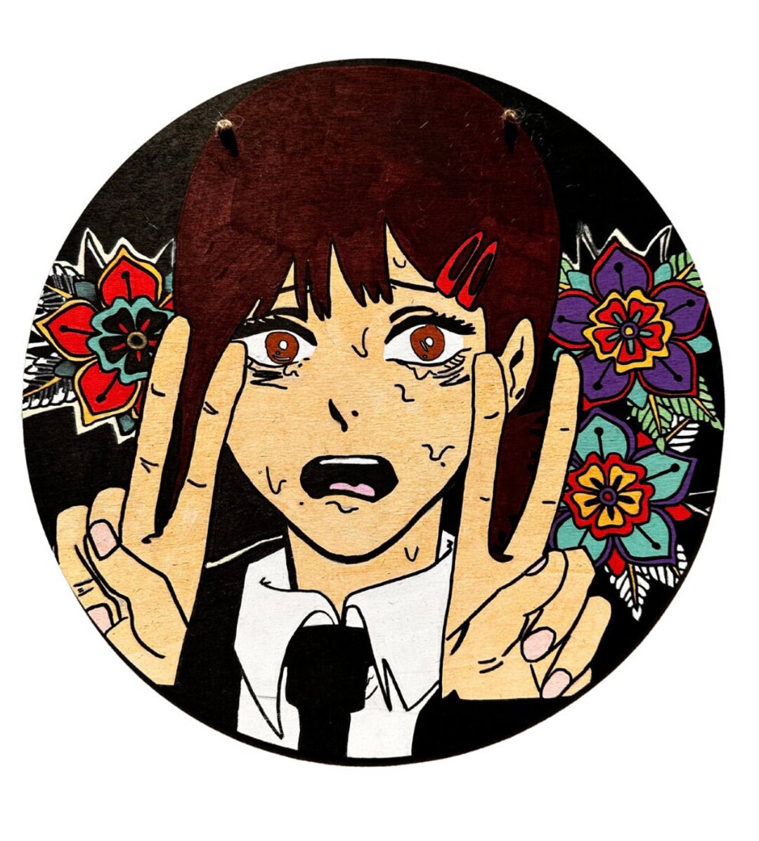 Kobeni Higashiyama Chainsawman Anime Cartoon Character 東 ひがし 山 やま コベニ ...