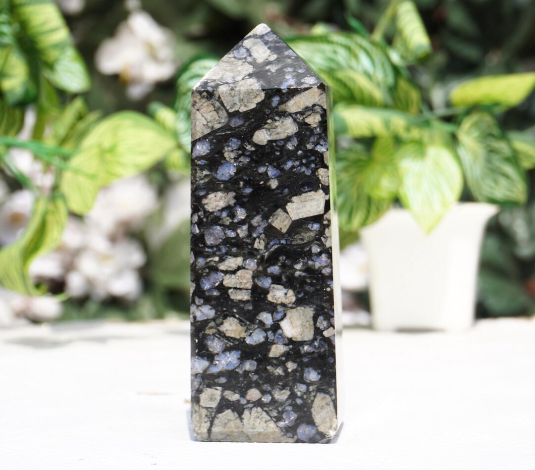 Blue Que Sera Quartz Tower: 125MM Metaphysical Crystal - Etsy