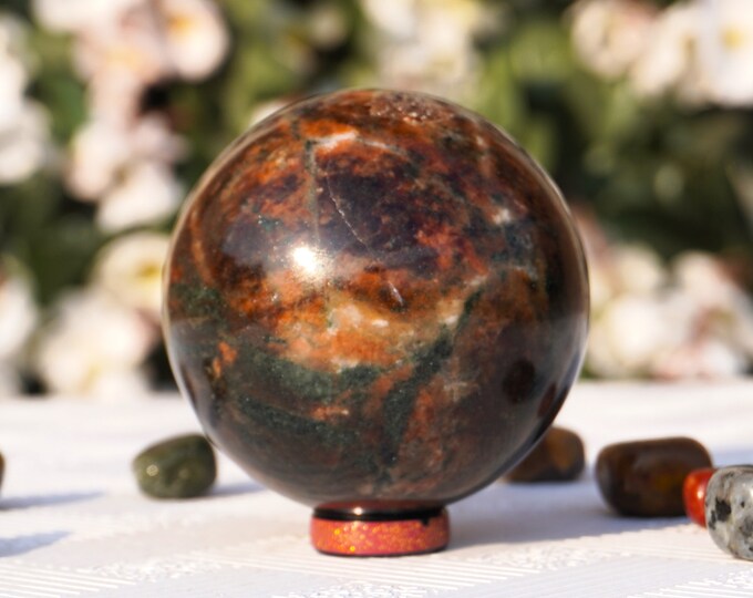 Gemy Garnet Sphere -1 - Etsy