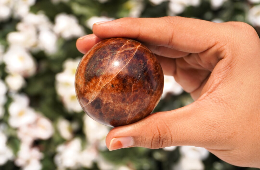 Red Garnet Stone | 55MM | Red Garnet Stone Minerals Healing, Red ...