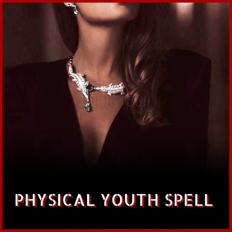 Physical Youth Spell, Become Beautiful Ritual, Glamour Magic - Etsy
