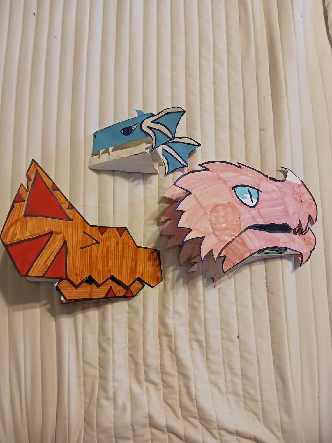 Handmade Paper Dragon Puppet - Etsy