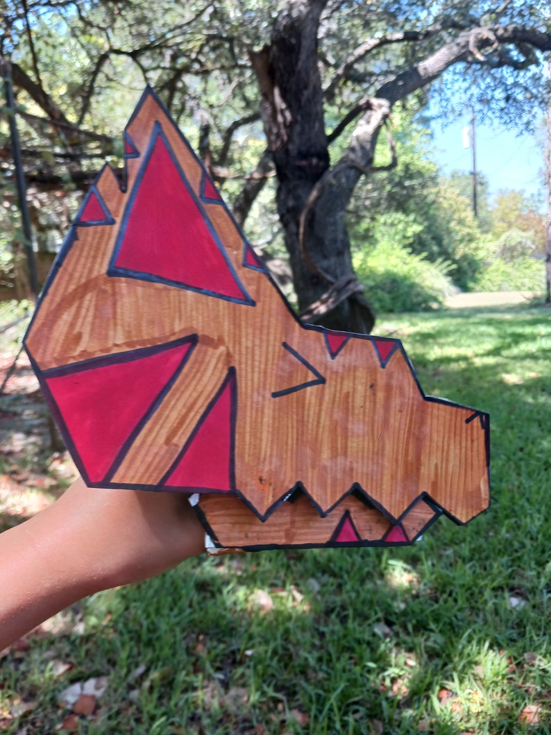 Handmade Paper Dragon Puppet - Etsy