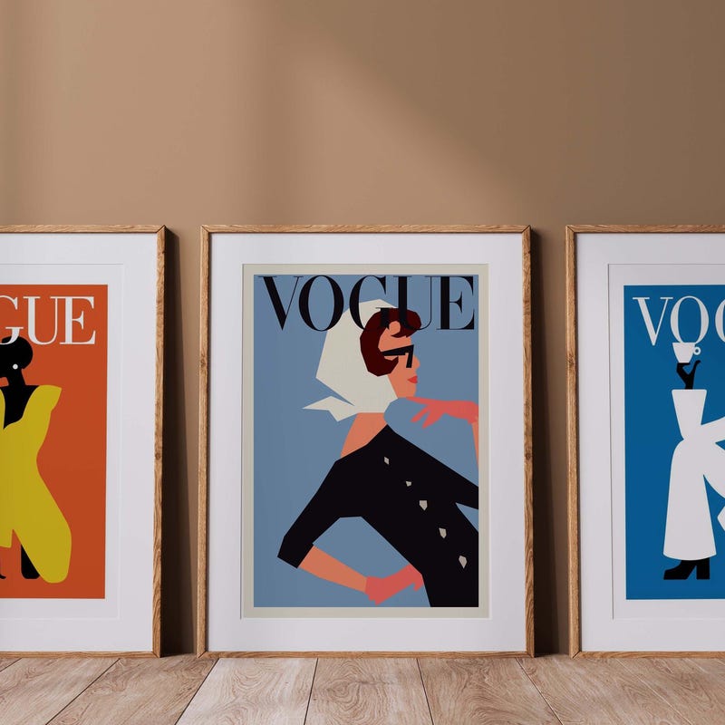 Vogue Poster - Etsy