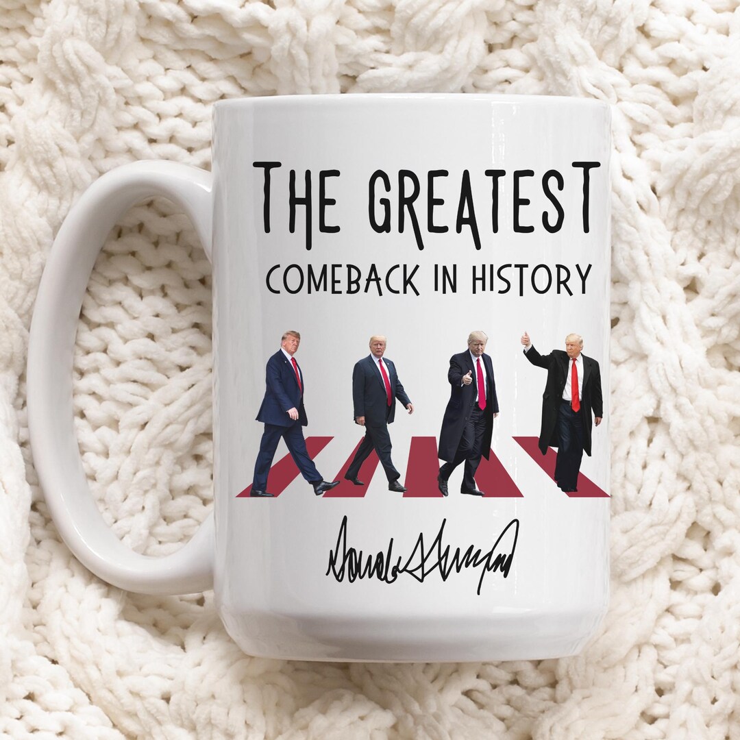 Trump Mug Funny Donald Trump 2024 Coffee Mug Trump Won Mugs Trump Era ...