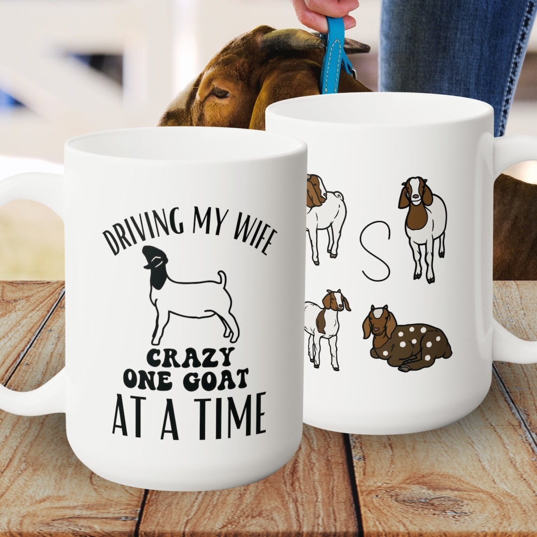 Show Goat Mug Personalized, Boer Goat Mug Custom Coffee Mug Goat Goat ...