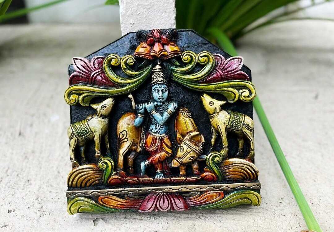 Divine Grove Nature-inspired Handcrafted Wooden Gods Idols Unique Home ...