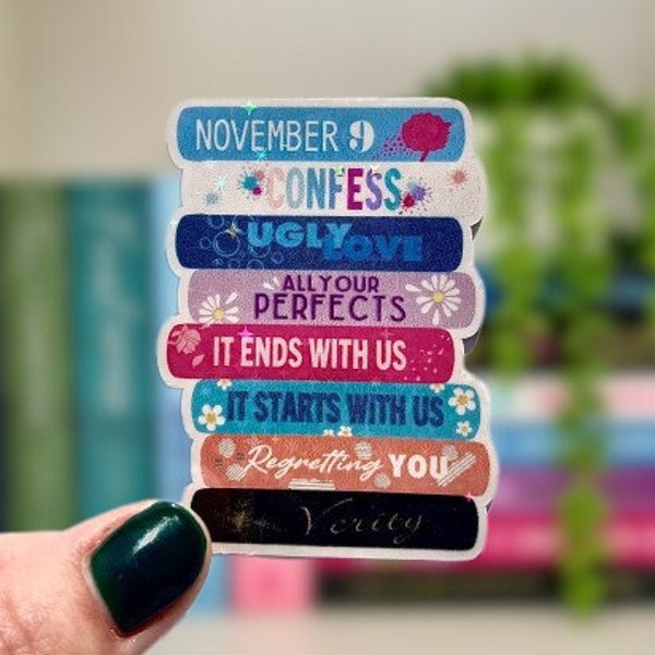 Bookish Stickers - Etsy