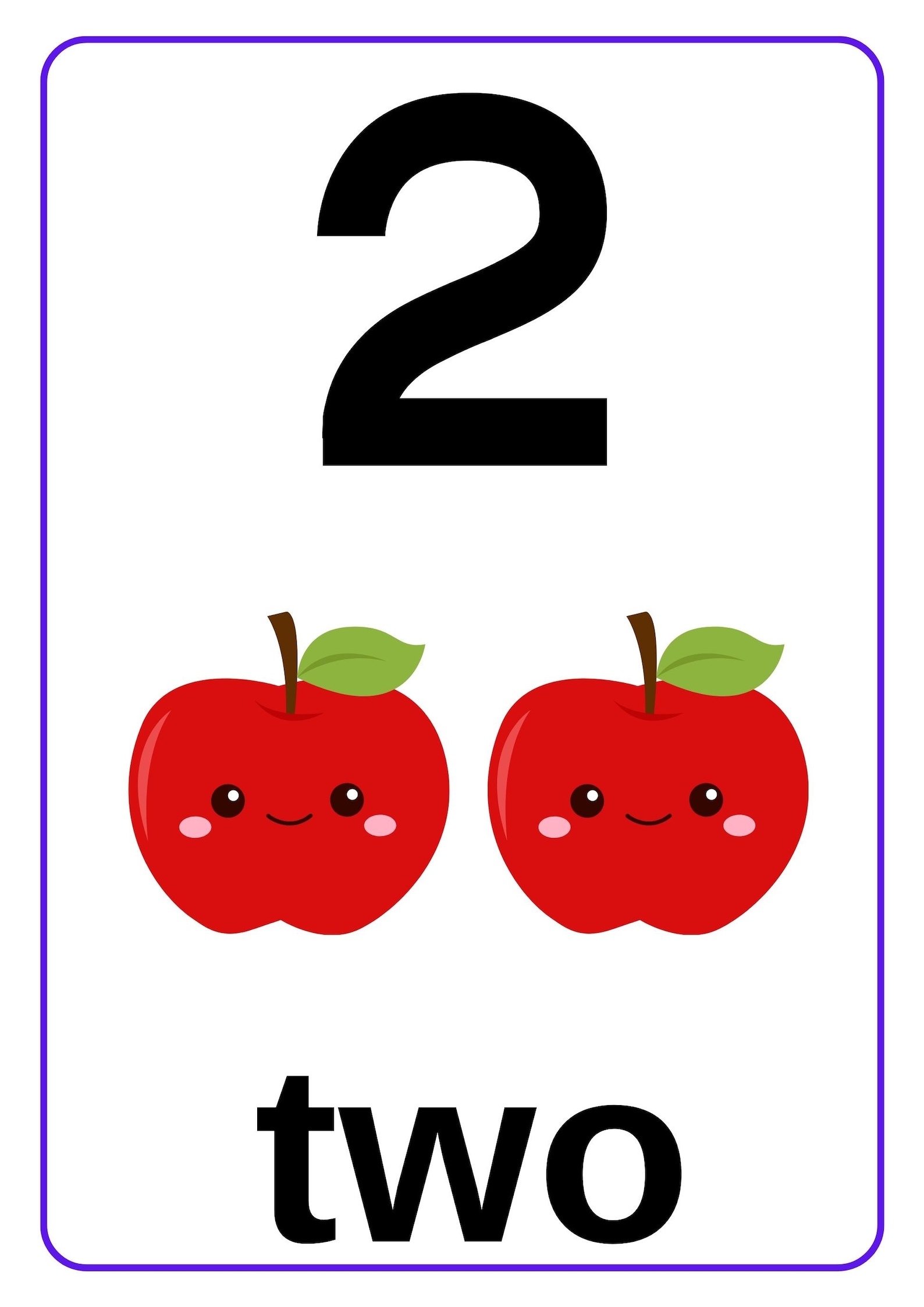 Number Flash Cards 1-10, Number Cards, Count to 10, A4 & A5 Montessori ...