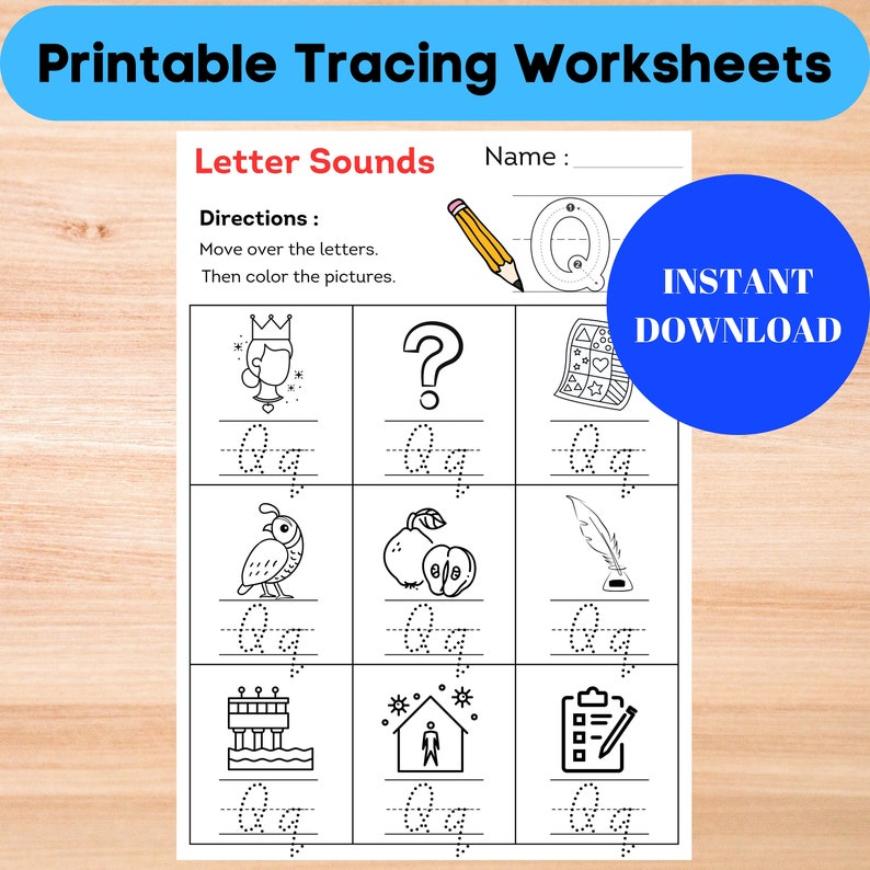 Beginning Sounds Worksheets , Preschool-1st Grade Phonics and Literacy ...
