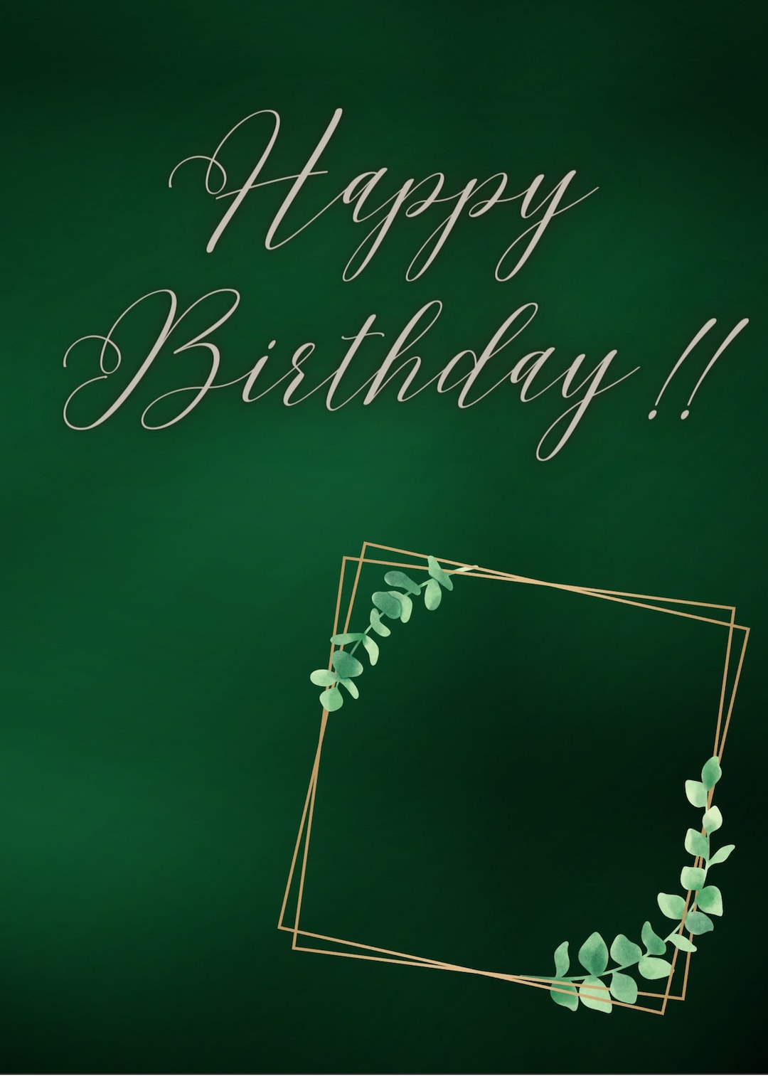 Digital Printable Birthday Cards Birthday Greetings Birthday Etsy