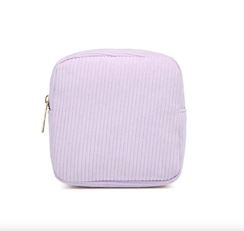 Small Pouch Corduroy Bag Mini Square Bag Lipstick Cute Organizer - Etsy