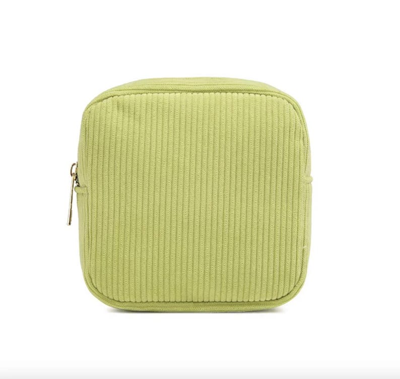 Small Pouch Corduroy Bag Mini Square Bag Lipstick Cute Organizer - Etsy