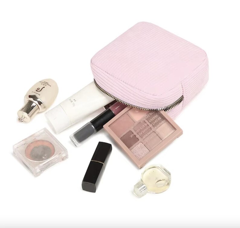 Small Pouch Corduroy Bag Mini Square Bag Lipstick Cute Organizer - Etsy