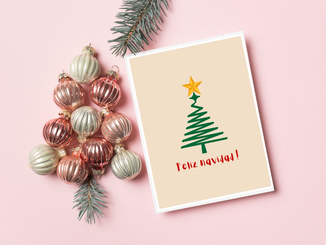 Christmas Card Digital Templates - Etsy