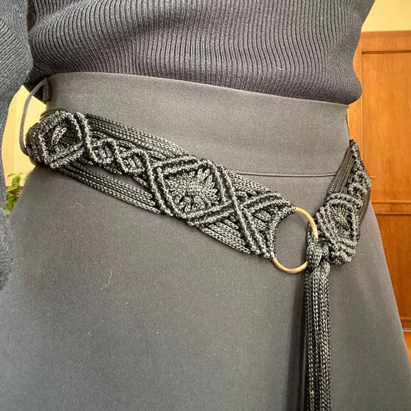 Macrame Belt - Etsy