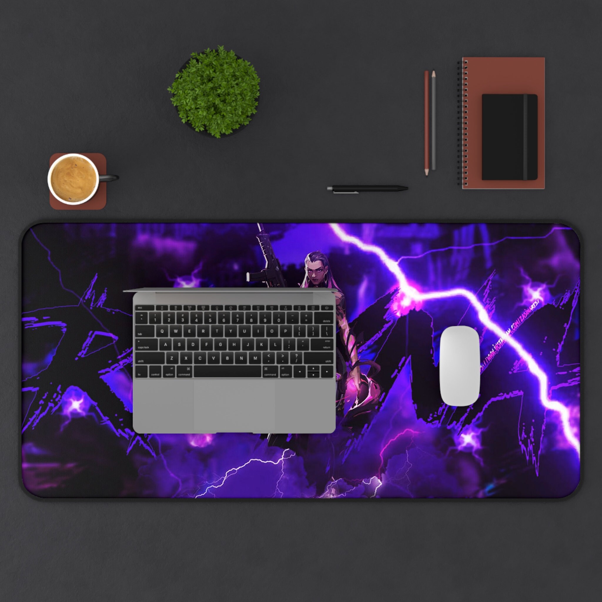 Valorant Mousepad Reyna Desk Mat - Etsy