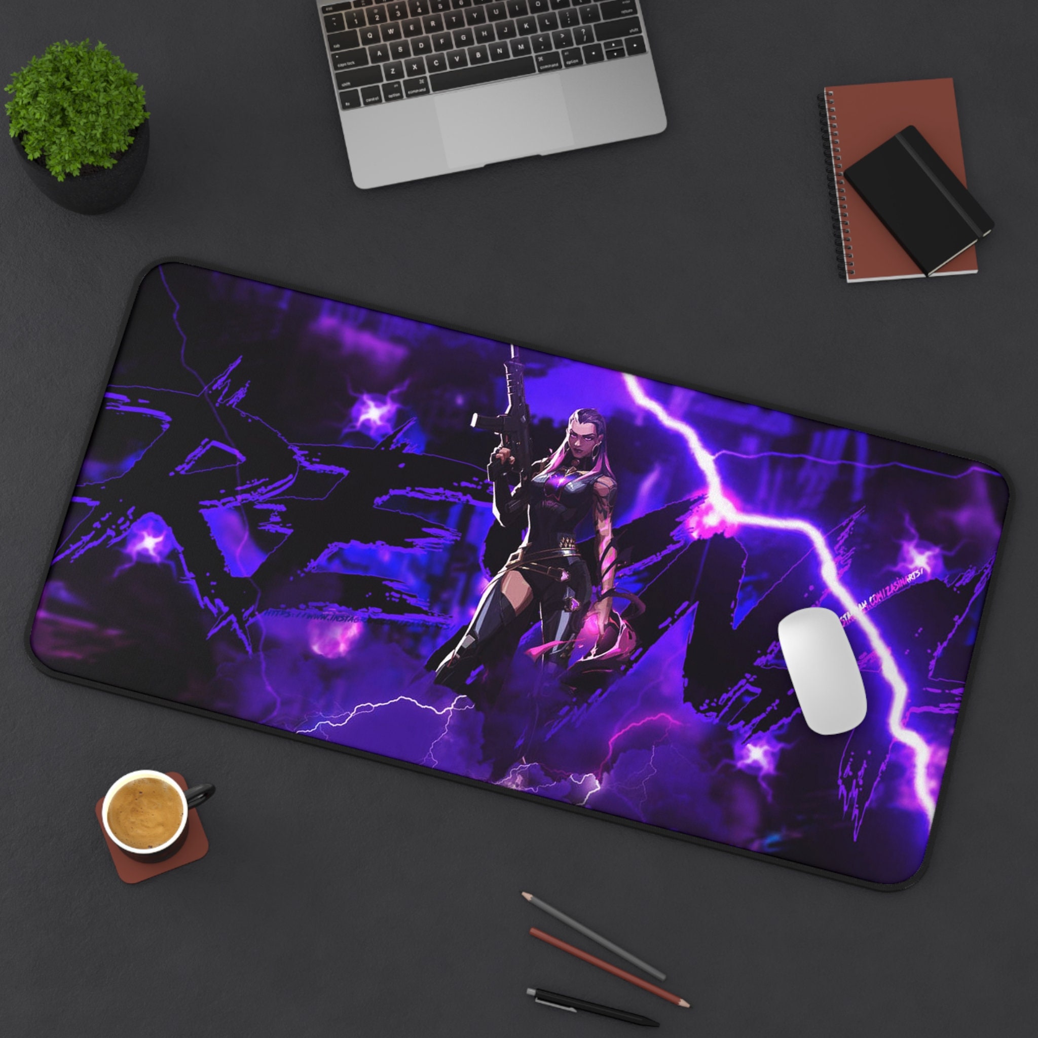 Valorant Mousepad Reyna Desk Mat - Etsy