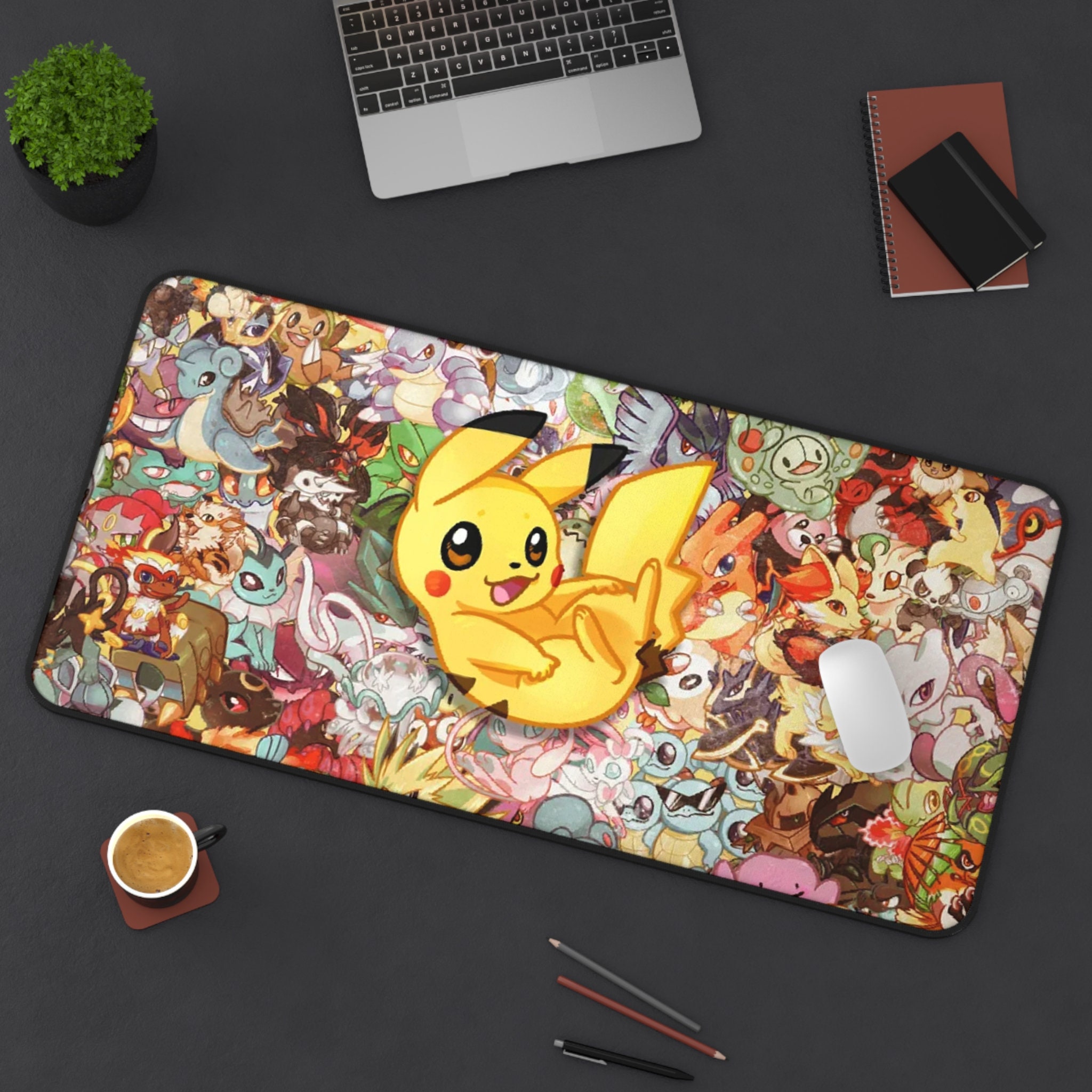 Pokemon Pikachu Mousepad / Desk Mat - Etsy