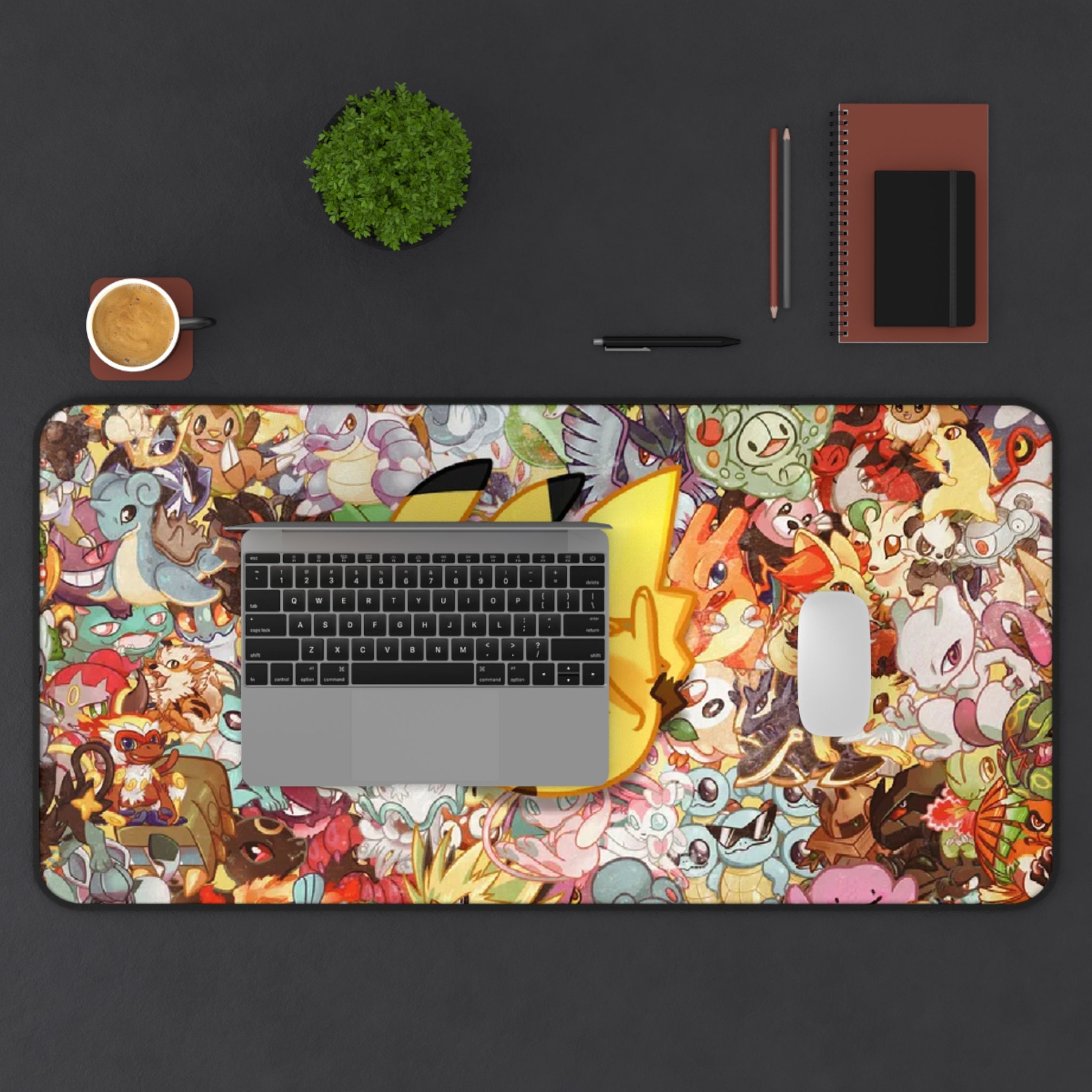 Pokemon Pikachu Mousepad / Desk Mat - Etsy