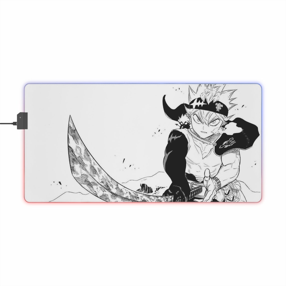 Black Clover Mouse Pad - Etsy