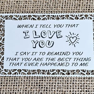 Aluminum Card Gift for Loved One. Wallet/purse Card - Etsy