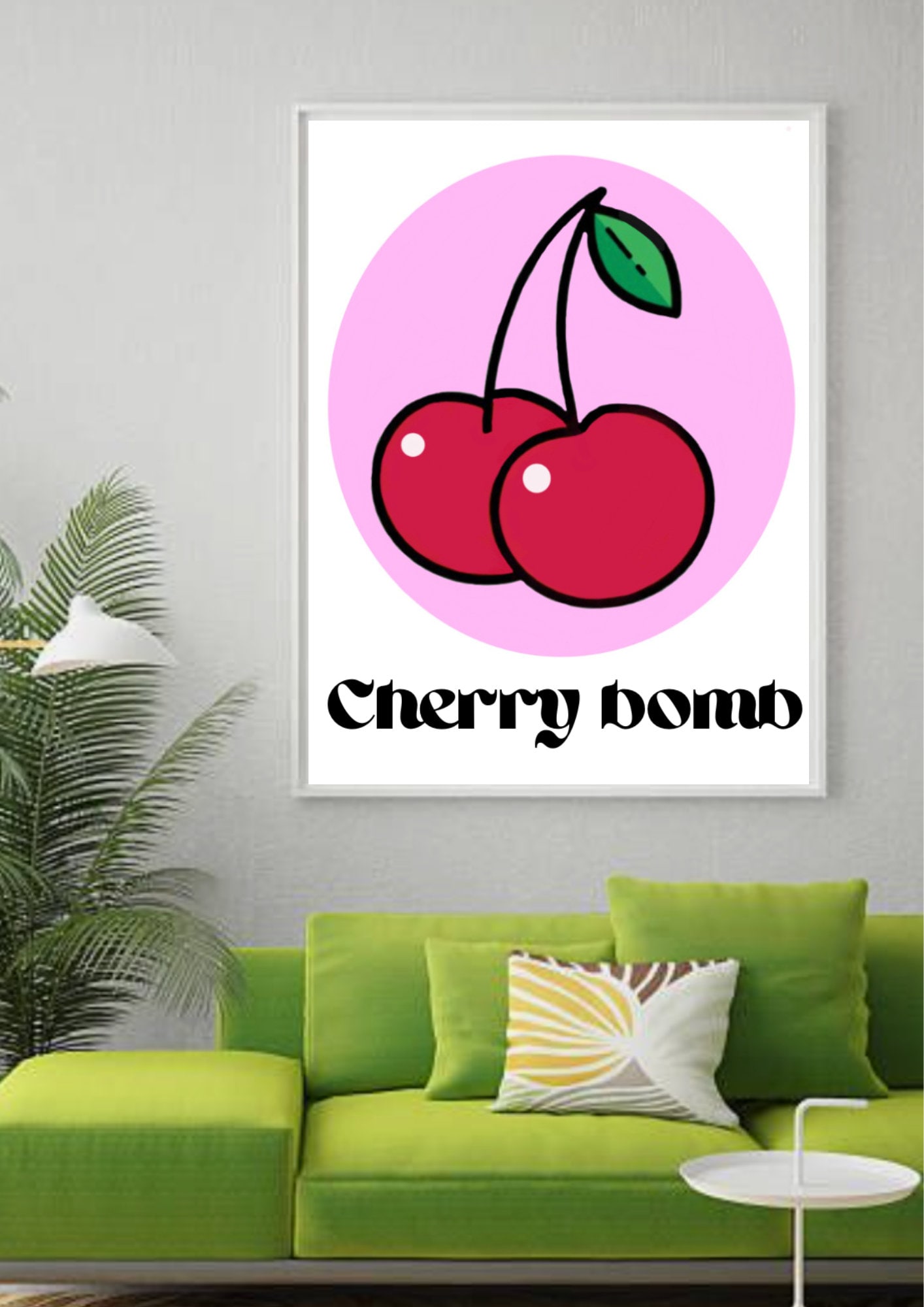 Cherry Bomb Poster digital Download - Etsy