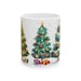 Christmas Tree Mug| Cheerful Colorful Ceramic Mug for Hot Beverages ...