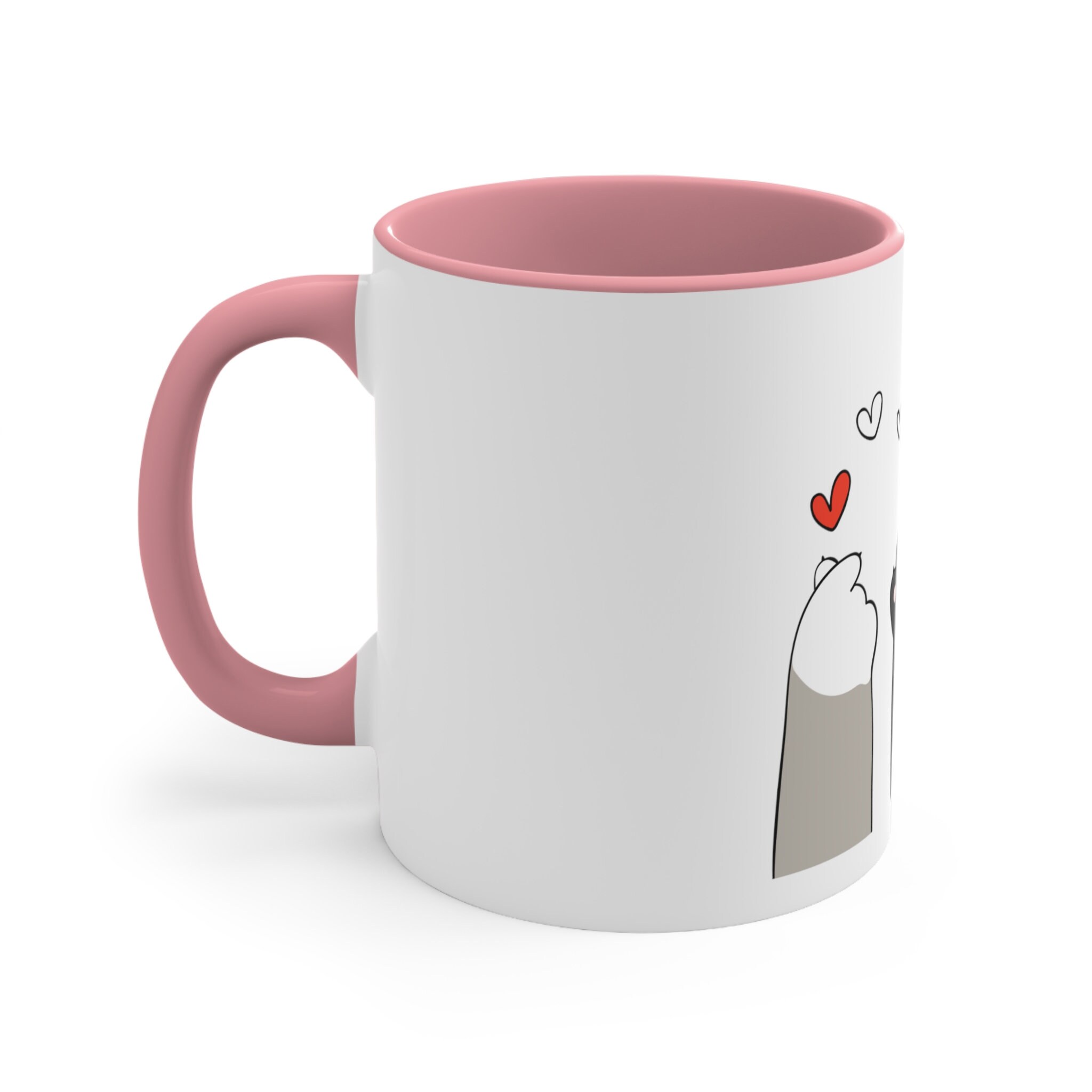 Cat Paw Love Mug: Purrfect for Every Cat Owner - Etsy