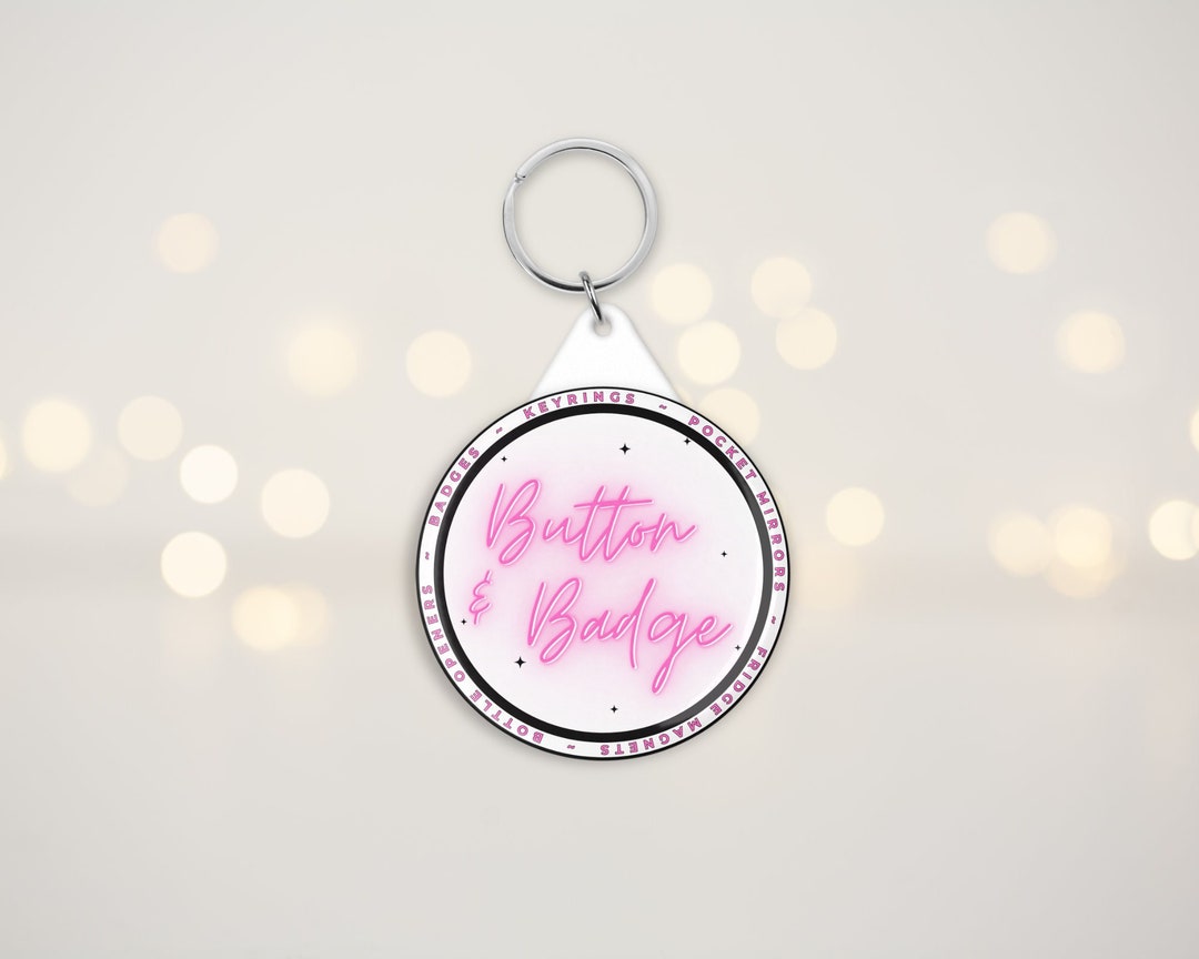 Custom Keyring, Business Merchandise, Personalised Keychain, Event ...