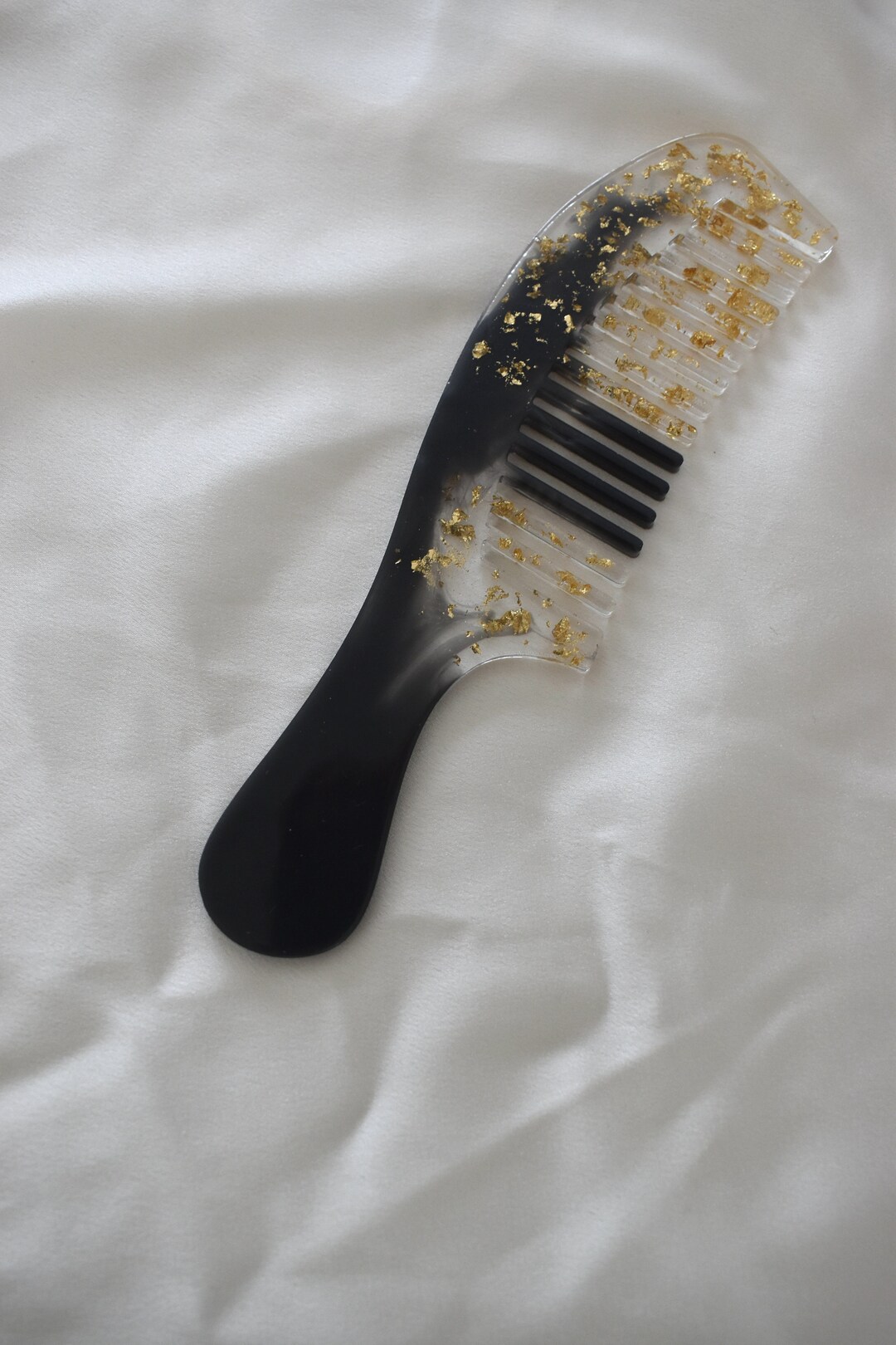 Color Resin Comb and Customizable Leaves - Etsy