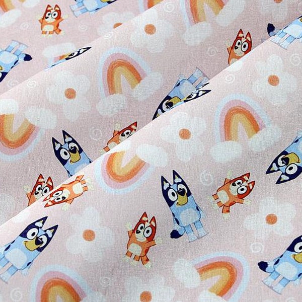 Bluey Fabric - Etsy