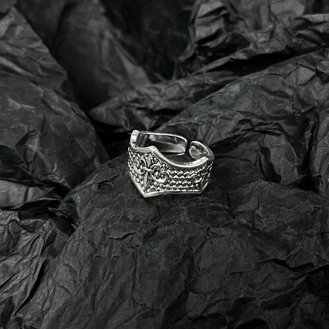 Chrome Hearts Stlye CH Ring Gothic Ring Adjustment Ring - Etsy