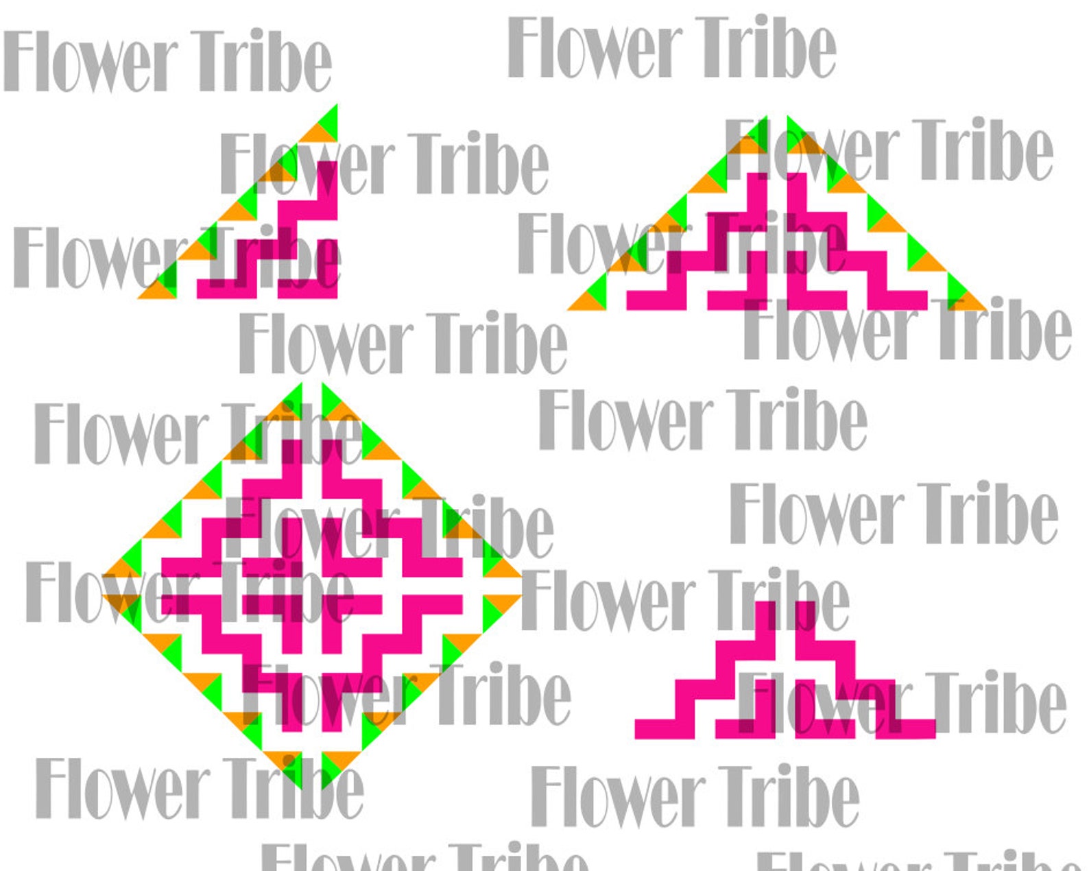 Hmong Paj Ntaub Diamond Bundle (SVG, PNG) - Etsy