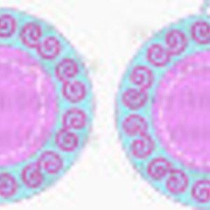 Hmong Paj Ntaub Candy Dome Snail Pattern SVG - Etsy