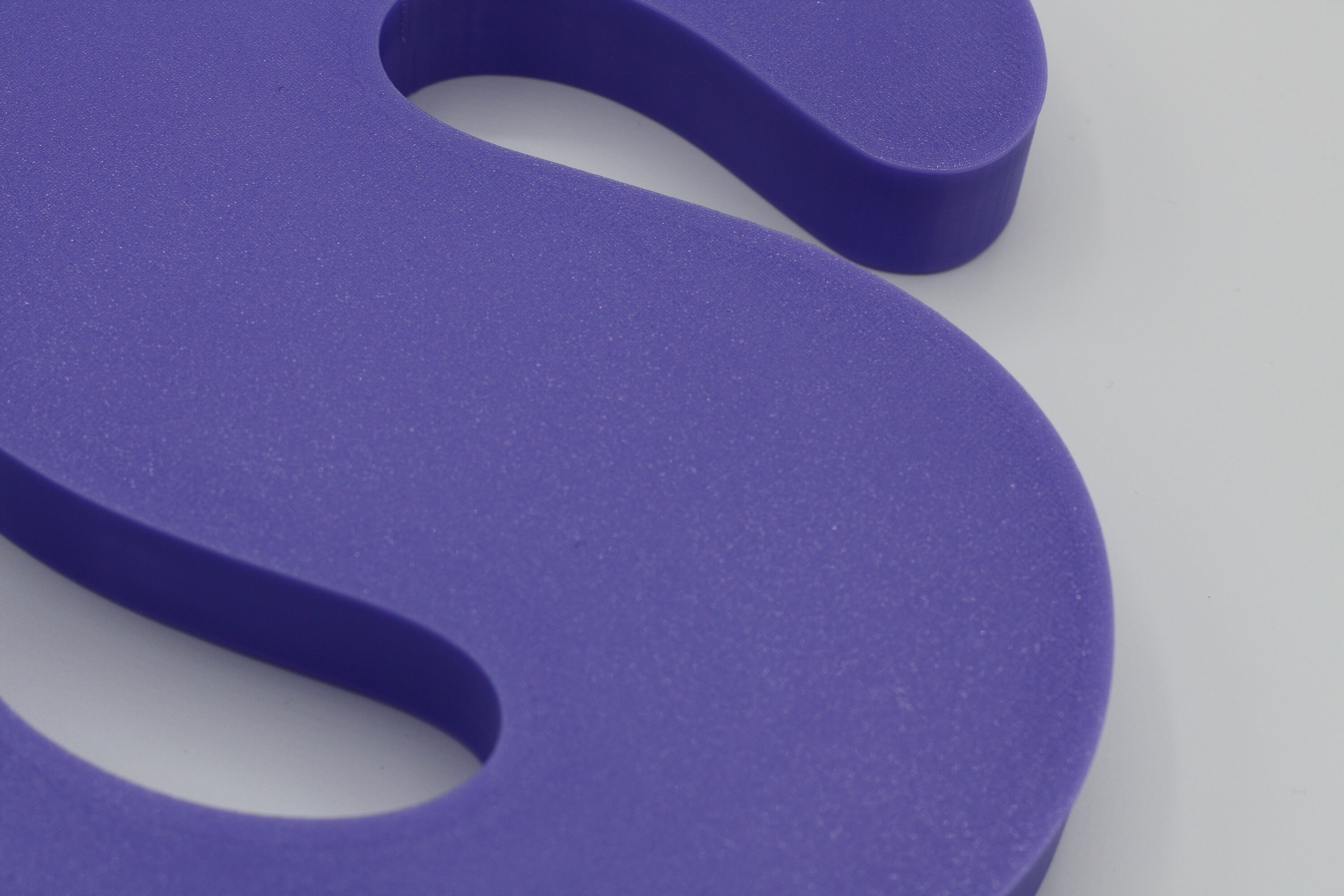 LARGE Free Standing 3D Printed Letters 1 Thickness Custom Made to Order ...