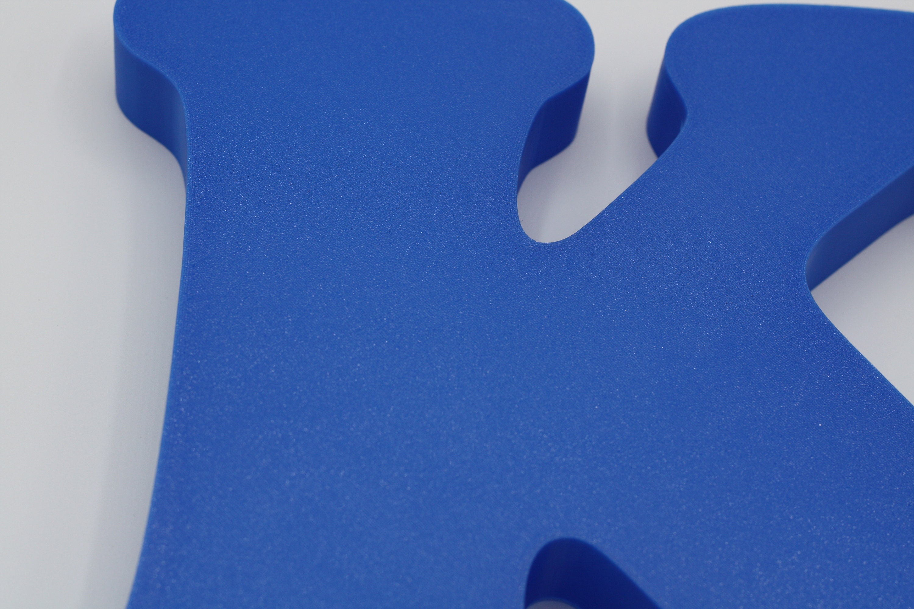 LARGE Free Standing 3D Printed Letters 1 Thickness Custom Made to Order ...